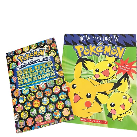 Scholastic | Toys | Pokemon Deluxe Essential Handbook And How To Draw ...